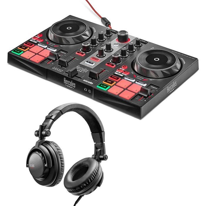 Hercules inpulse 200 MK2 + Hercules DJ45 - Bundle Contrôleur DJ ...