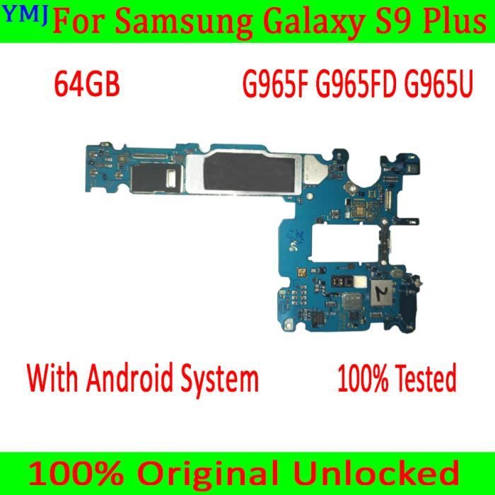 G960U-64GB-Carte mère 64 Go originale débloquée, pour Samsung Galaxy ...