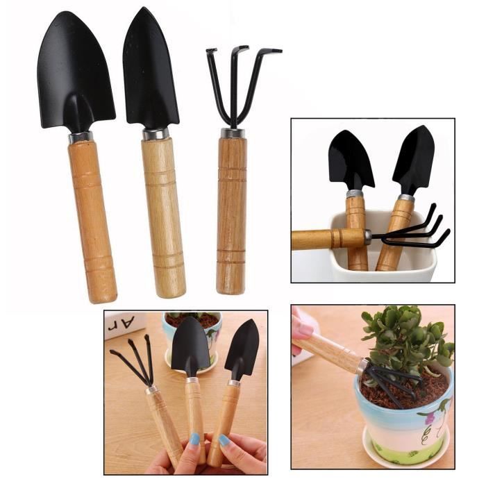Outillage De Jardin Pour Enfants - Ofkpo - 3 Outils Petite Pelle Râteau ...