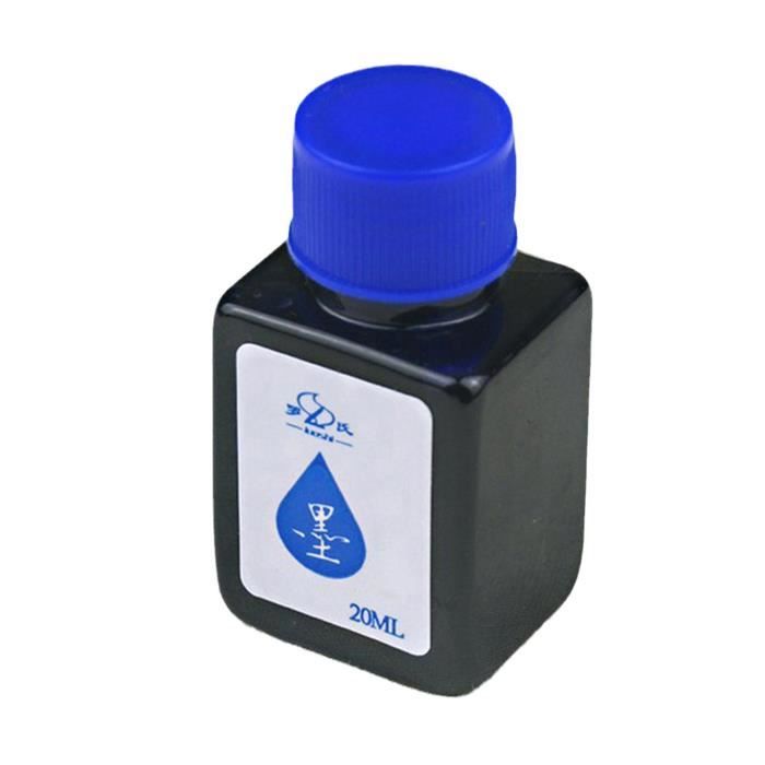 Bleu - Bouteille d'encre pour stylo plume, 20ml, recharge d'encre pour ...