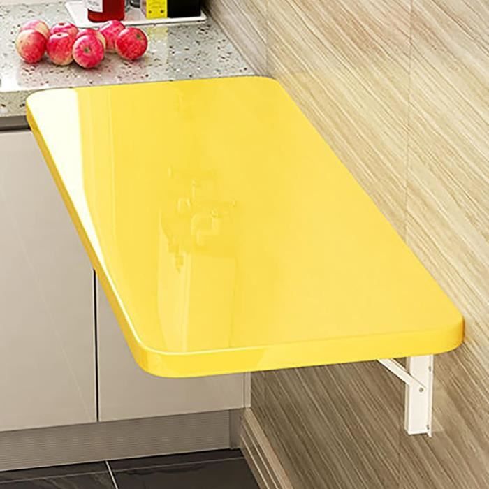 Table Murale Rabattable En Bois, Table Pliante Murale Table Cuisine ...