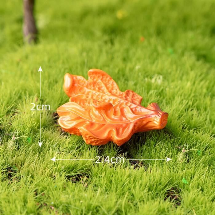 Figurine décorative - Leaf - Écureuil en pommes de pin - 3 pièces - Kawaii - Bureau - Intérieur ...