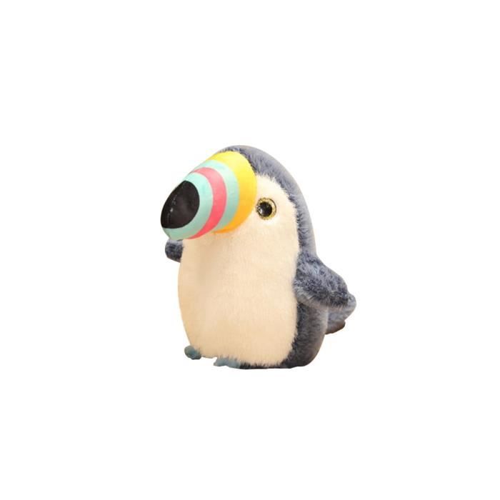 Rainbow mouth Big Mouth Penguin peluche: Toucan poupée devient coloré ...