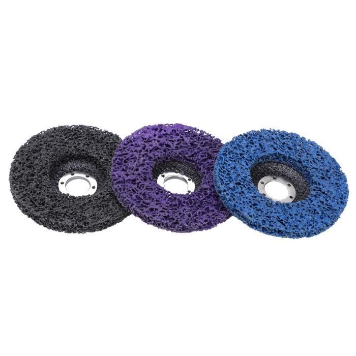 Disque de polissage - EJ.LIFE - 4,5 pouces - Résine élastique - 3 ...