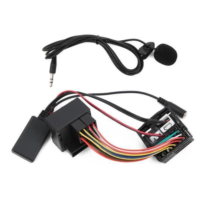 GOODONE-Adaptateur micro Adaptateur de microphone fil auxiliaire 150 ...