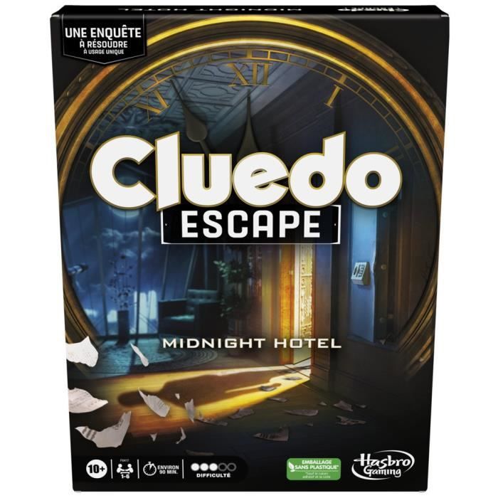 Cluedo Escape Deception, jeu de société type escape game, à partir de 8 ans - Cdiscount Jeux ...