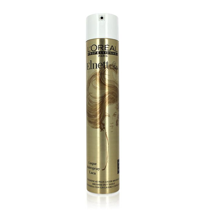 Laque Fixation Forte - L'Oréal Professionnel - Elnett - 500ml - Longue ...