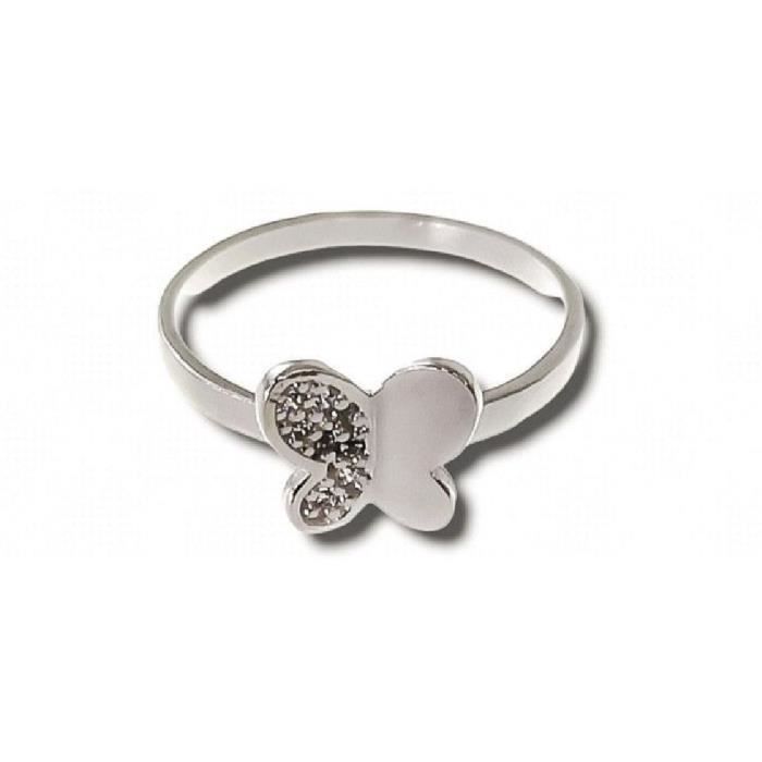 Anneau Inmaculada Romero TM T60 Argent Femme Argent - Achat / Vente ...