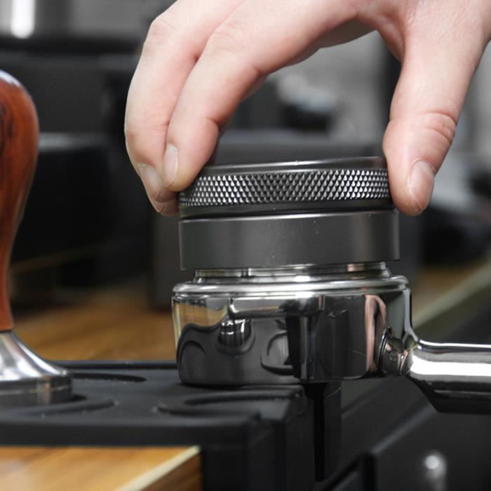 58mm Café Distributeur et Tamper Espresso Espresso Taille Réglable en ...