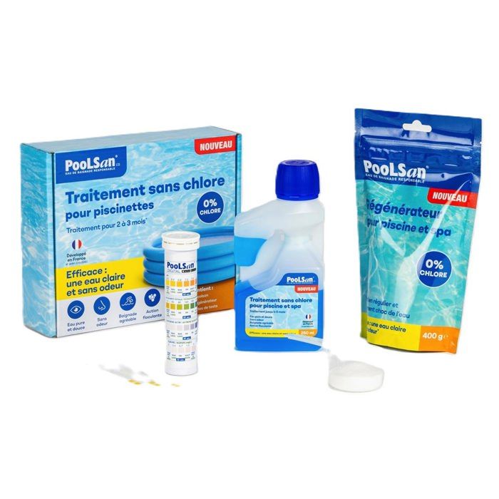 BSI - Pack PooLSan - Kit Sans Chlore pour Désinfection des Petites ...