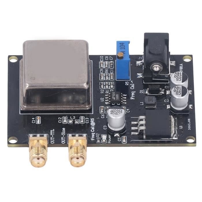 Qiilu Module standard de fréquence 10 MHz Carte de température ...