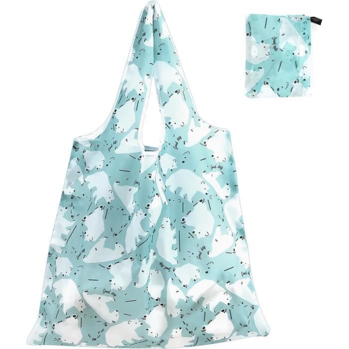 Grand Sac De Courses Pliable,Sac De Courses Étanche Et Réutilisable ...