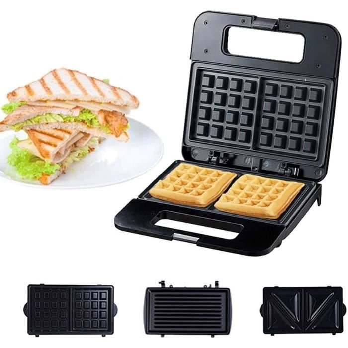 Appareil À Croque-Monsieur,Machine À Gaufres Électrique, Petite Machine ...