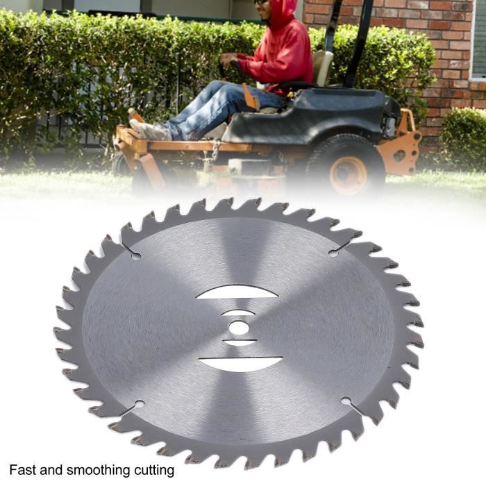 Lame de scie pour tondeuse à gazon ronde, pièces de rechange pour tondeuse à gazon de jardin ...