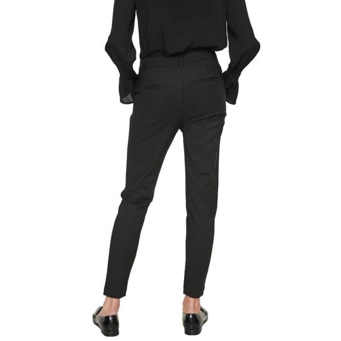 Pantalon femme VERO MODA Victoria NW Antifit Ankle 32L - Noir - Loose ...