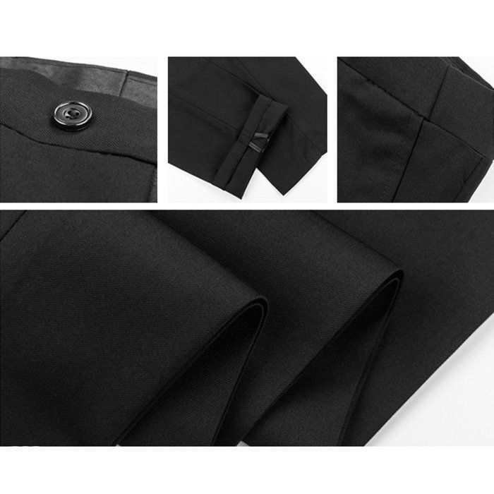 Costume Homme 4 Pièces Fit Formel Smoking de Mariage Affaires Soirée ...