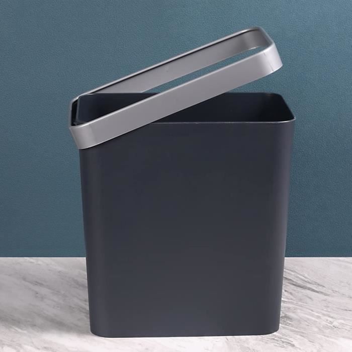 Poubelle Corbeille de classification carrée Poubelle avec bague de ...