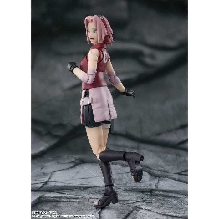 Figurine articulée - COSMIC GROUP - Sakura Haruno - 14 cm - Accessoires ...