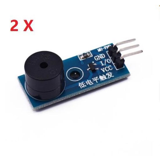 2PCS/LOT Module d'alarme Buzzer Passif 3,3-5V pour Arduino - Cdiscount ...