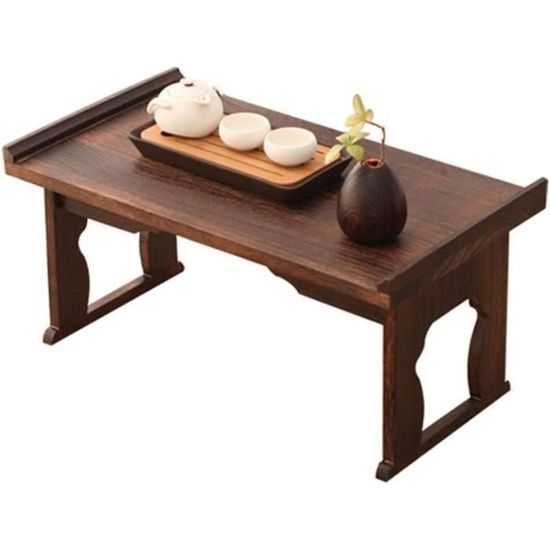 Table Pliante Table Basse En Bois Tableau De Thé Mini Table Basse Petit ...