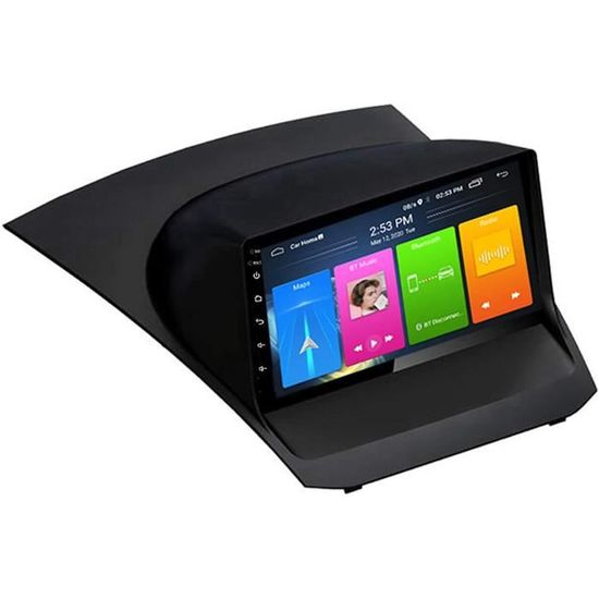 AJW-Android 10 Autoradio pour Ford Fiesta 2009-20179" Touchscreen GPS ...