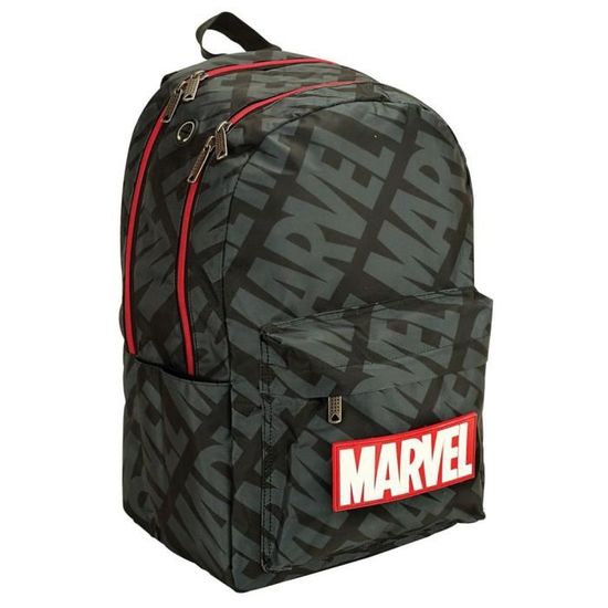 Sac à dos - AVENGERS - Marvel Black - 43 CM - 2 Compartiments - Mixte ...