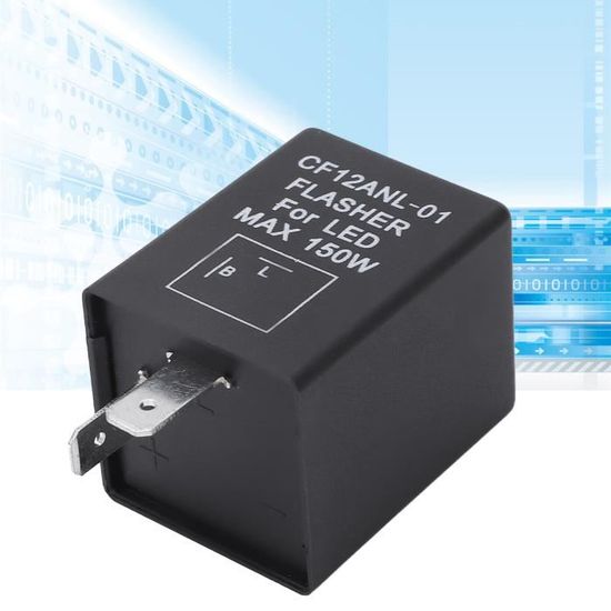 Cikonielf Relais de clignotant Relais Clignotant LED, Relais Clignotant ...
