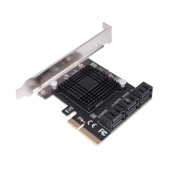 Carte D'Extension PCI SATA 3 PCI-E-PCIE ContrôLeur SATA Multiplicateur ...
