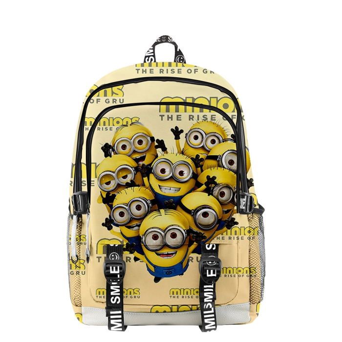 Minions Despicable me 2 Merch sac à dos en tissu Multi fermeture éclair ...