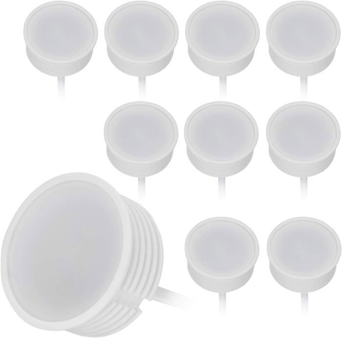 HCFEI 10x Module LED 5W Ultra Plat ø50x22 mm pour Spot de Plafond ...