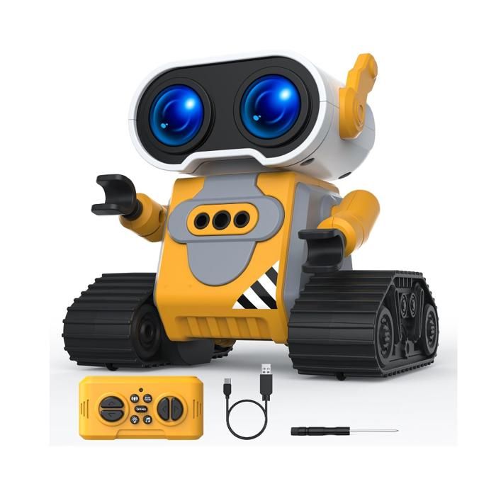 Jouets Robots pour Enfants Filles Garçons, Robot Télécommandé avec Démo ...