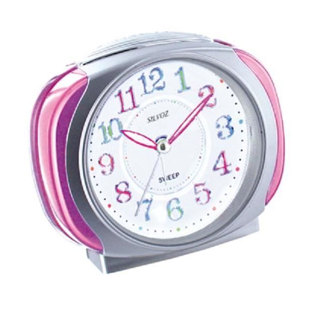 REVEIL QUARTZ ROSE SILENCIEUX - Cdiscount Maison