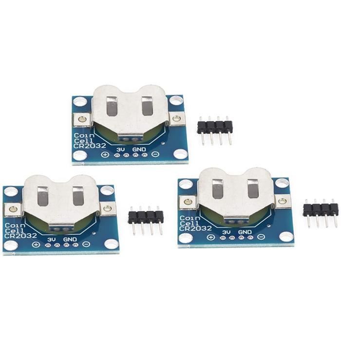 Module de support électrique 3 mm d'ouverture stable 2,54 mm pour pile ...