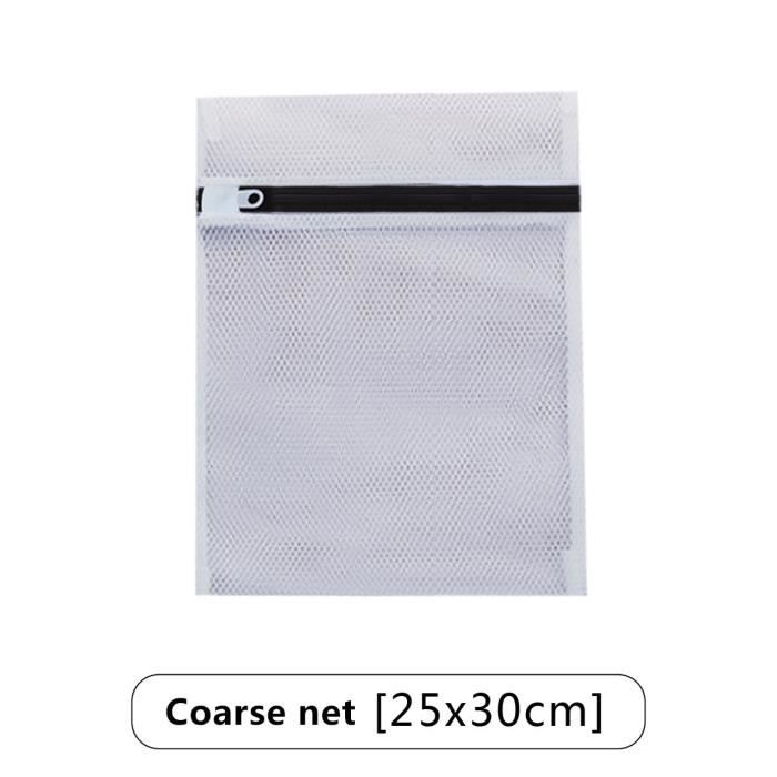 Soin du linge,Sac à linge en maille 7 tailles, filet en Polyester ...