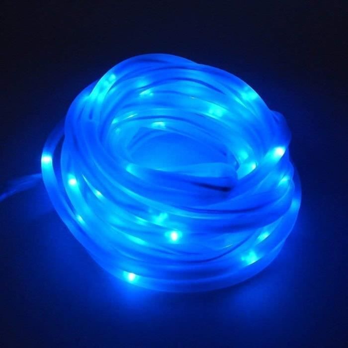 10M 100 Leds Tube Solaire Lumineuse Étanche Ip65, Pour Mariages, Fêtes ...