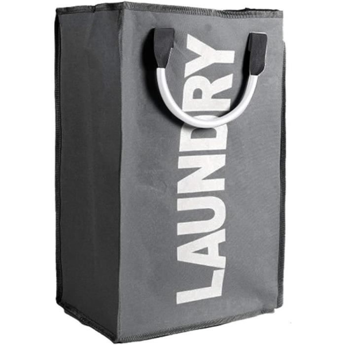 Paniers à Linge Sac à Linge Panier de buanderie Pliable Grand Panier de ...