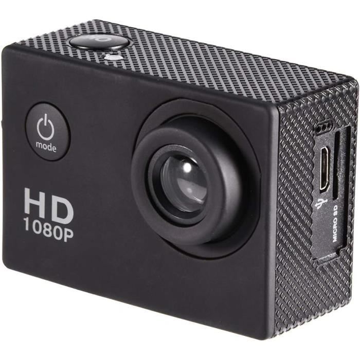 Caméra D'Action Dv, Mini Caméscope 7 Couleurs Kit Dv Étanche Maximum De ...