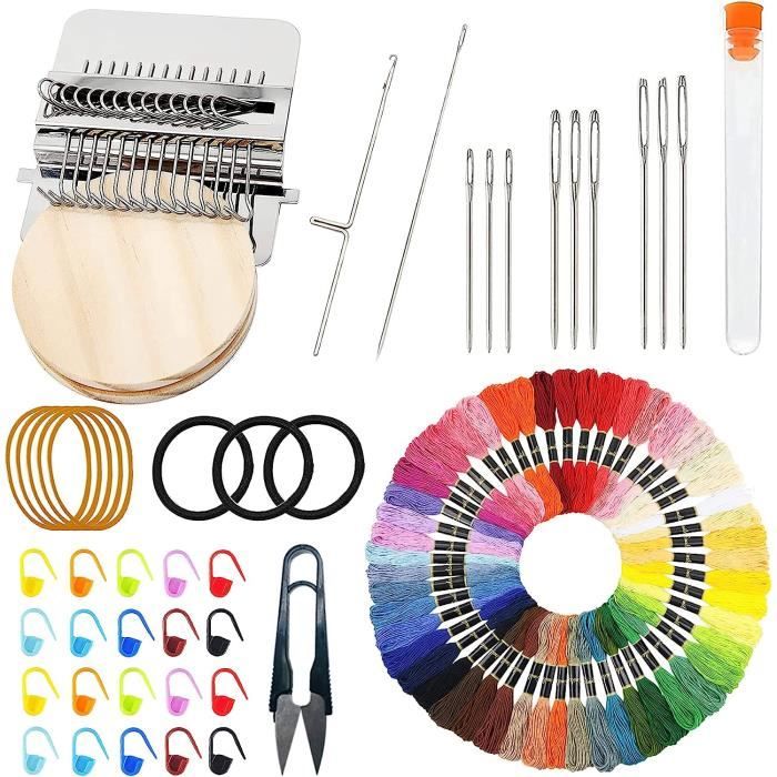Speedweve Loom Mini Metier A Tisser 14 Hooks Darning Mini Loom Machine ...