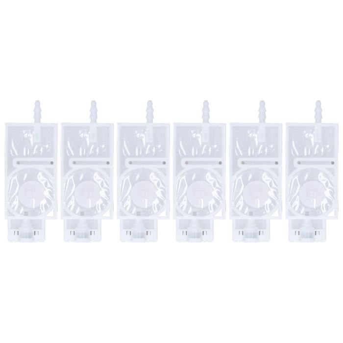 ZJCHAO Solvent Ink Dampers, Ink Damper 6Pcs with High Accuracy Filter ...