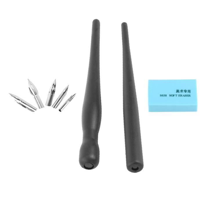 FHE-Stylos à plume Fountain pen set Manga Drawing set with 2 pen ...