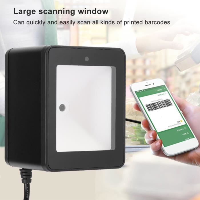 Scanner de codes à barres YHD-9800 numérisation de codes QR Supermarché ...
