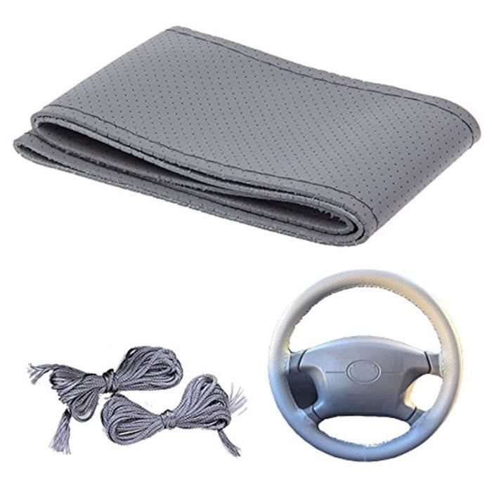 Housse de volant - ZGEER - 15 pouces - Cuir microfibres - Antidérapant ...