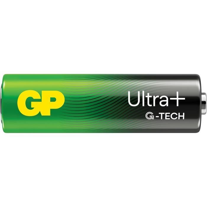 Piles AA - Lot de 10 | Ultra Plus | Piles Stilo AA Alcaline de 1,5 V ...