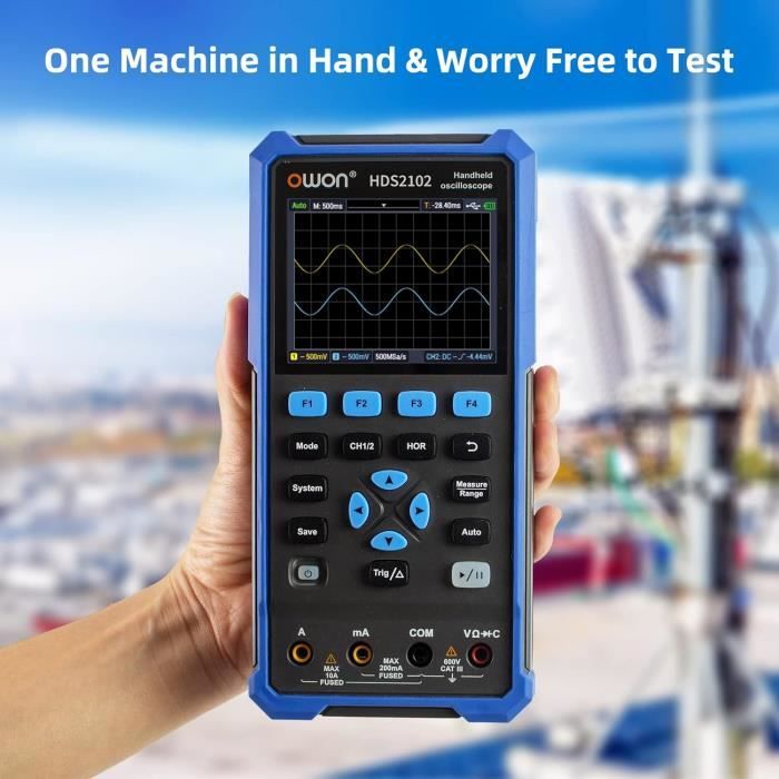 Oscilloscope Numérique 2 En 1 Avec Écran Lcd Professionnel,Mini ...