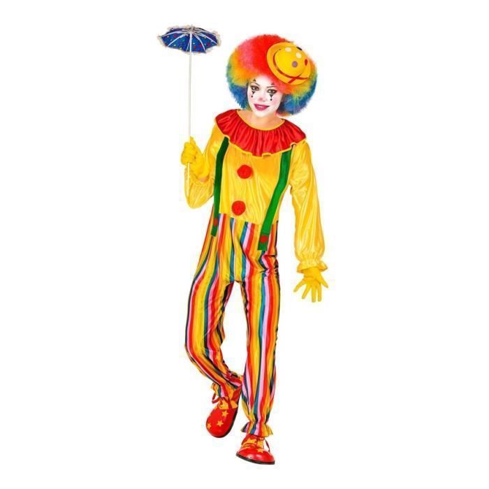 Déguisement de clown de cirque - WIDMANN - XXL - Multicolor ...