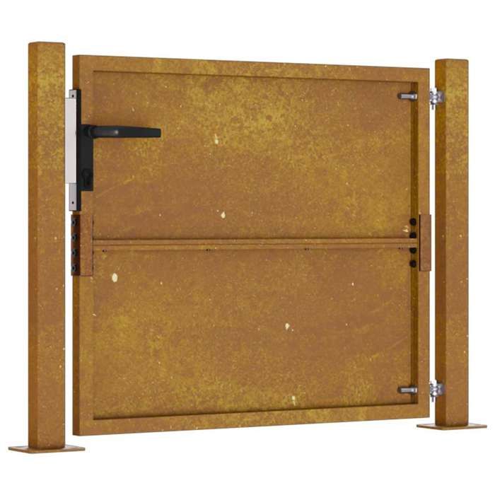 VidaXL Portail de Jardin, Portillon de Patio avec Serrure, Barrière de ...