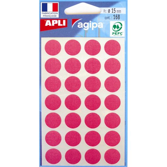 Pastilles de signalisation - AGIPA - Modèle R - Diamètre 15 mm - 168 ...