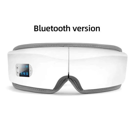 BLANC - Lunettes de Massage électrique pliable pour les yeux ...