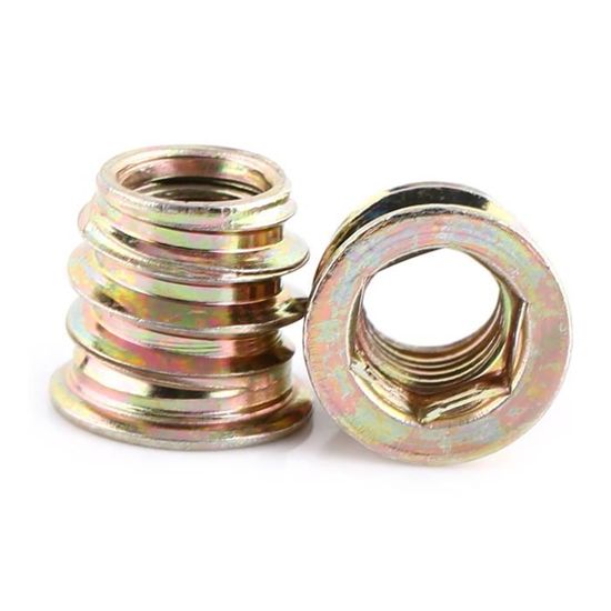Écrou d'insertion - EJ.LIFE - M8*13mm - Acier au carbone zingué ...