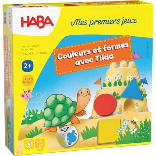 Jeu de société - HABA - Premiers couleurs et formes avec Tilda - 2 jeux ...